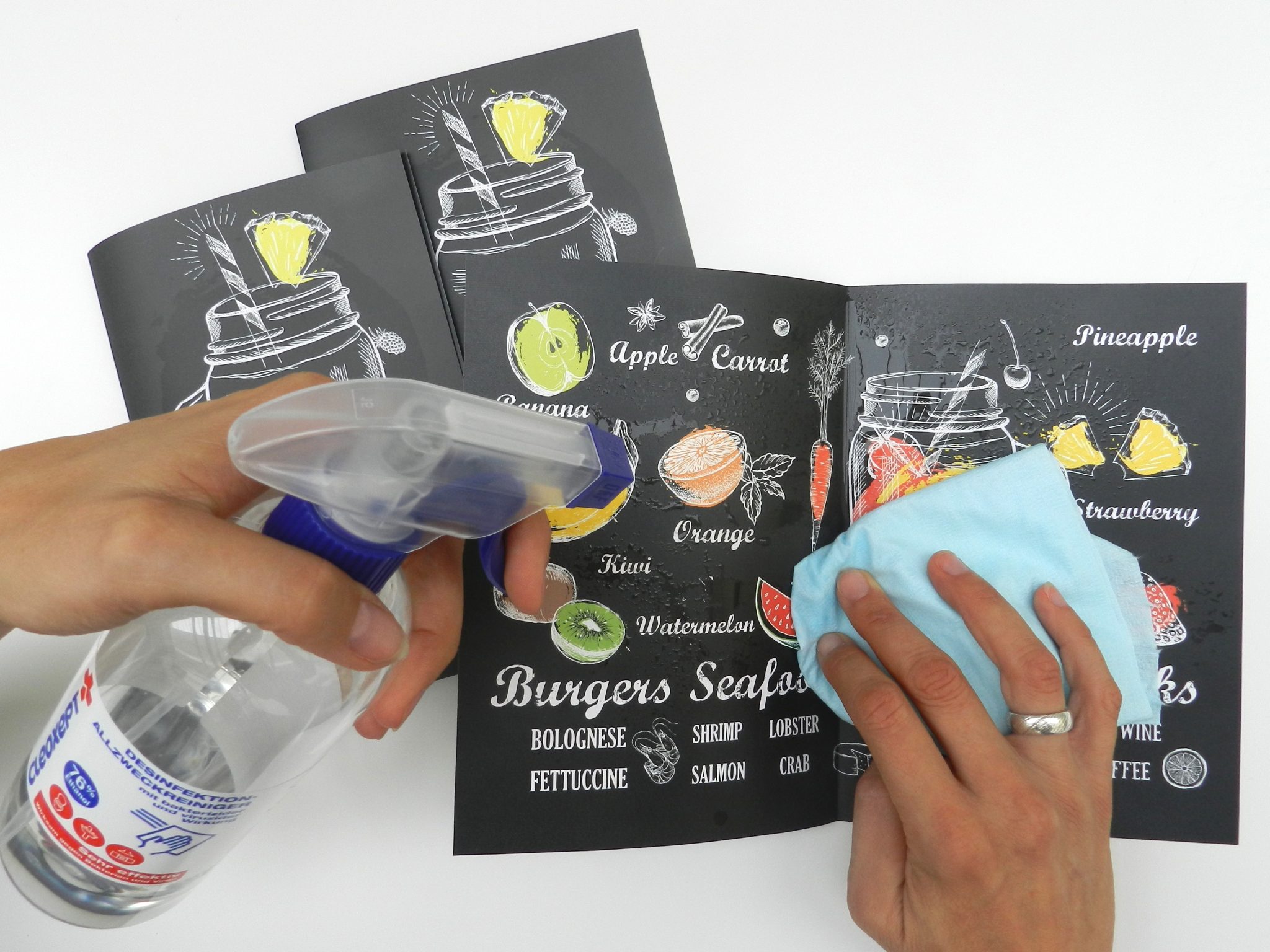 Waterproof Menu Paper A4 Size 270 Micron - Meter Australia | Meter ...