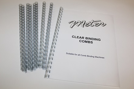 Clear Binding Combs - Meter Australia | Meter Australia