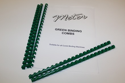 Green Binding Combs - Meter Australia | Meter Australia